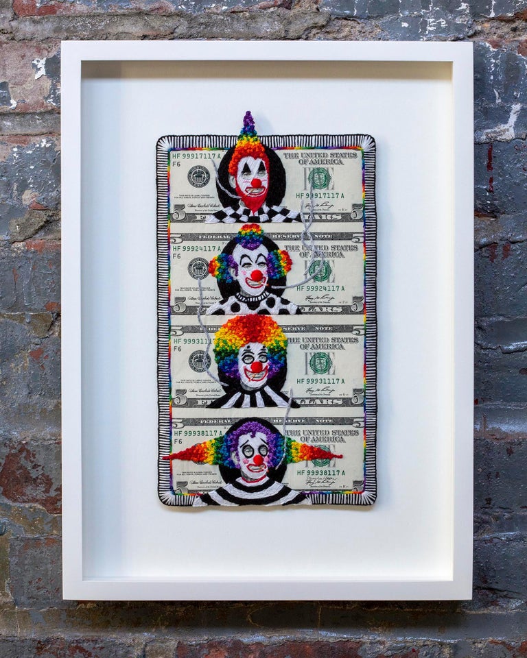 Stacey Lee Webber - Uncut: Rainbow Clown Troupe For Sale at 1stDibs