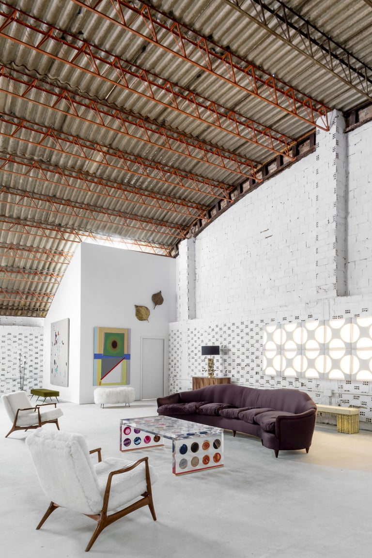 Staff Cross Oyster Wall Light Desgined by Rolf Krüger For Sale at 1stDibs