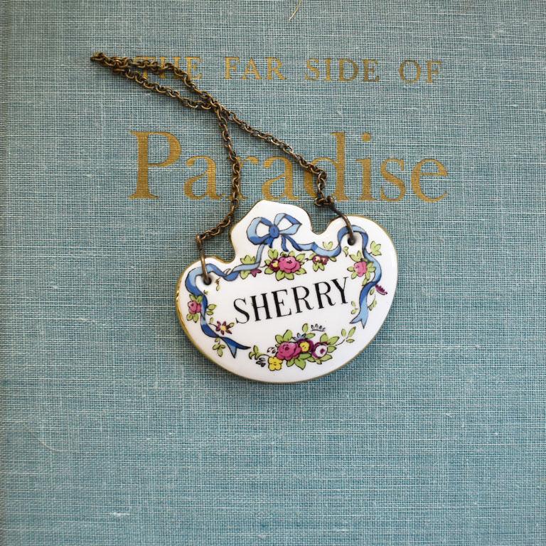 Staffordshire Ceramic Antique Hand Painted Bone China Liquor Sherry ...