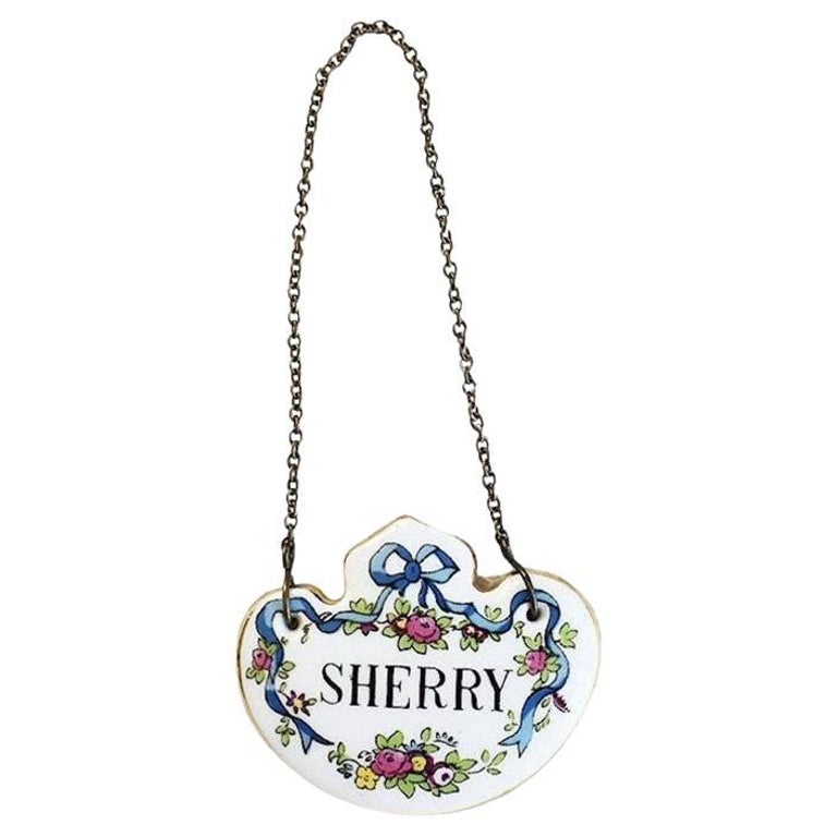 Staffordshire Ceramic Antique Hand Painted Bone China Liquor Sherry ...