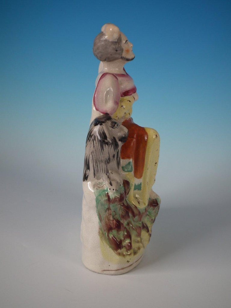 Staffordshire Daniel in Lion's Den Figure Group at 1stDibs