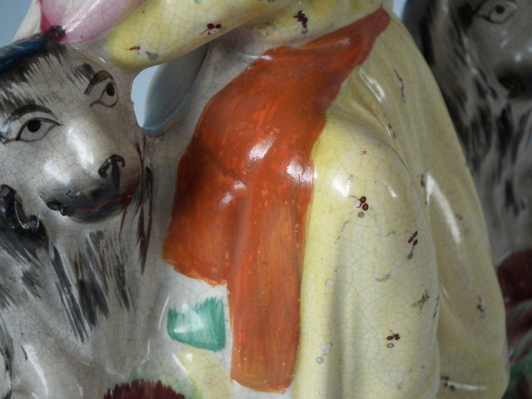 Staffordshire Daniel in Lion's Den Figure Group at 1stDibs