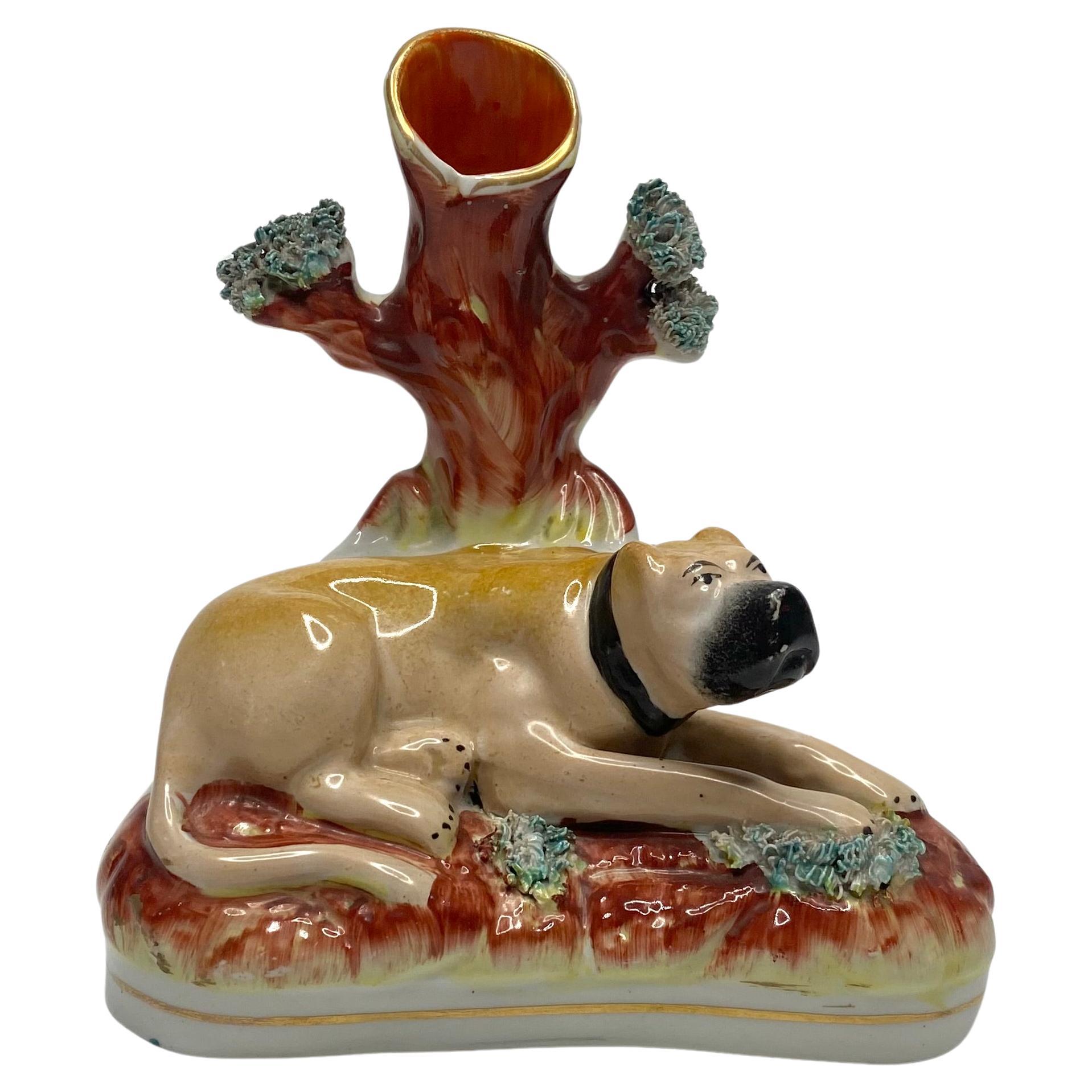 Staffordshire pottery Setter, Enoch Wood factory, c. 1820. For Sale at ...