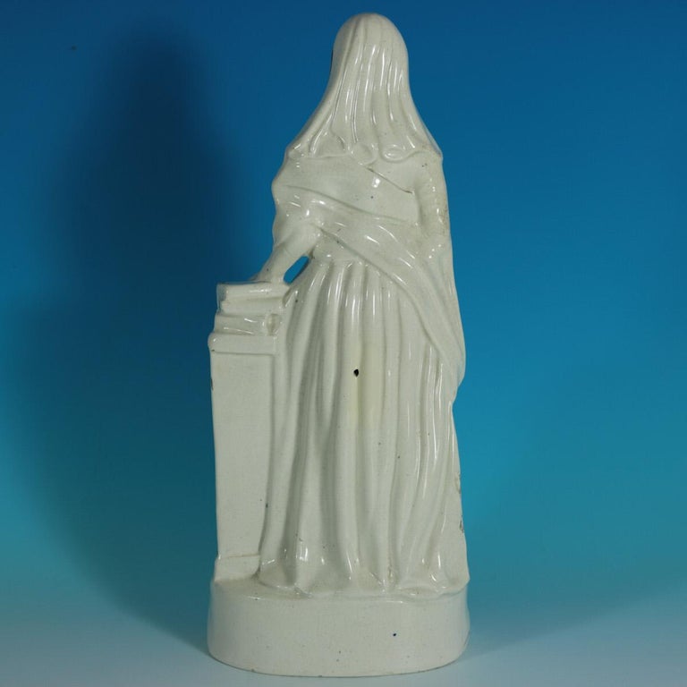 Staffordshire Pottery Miss Florence Nightingale Figure For Sale at 1stDibs