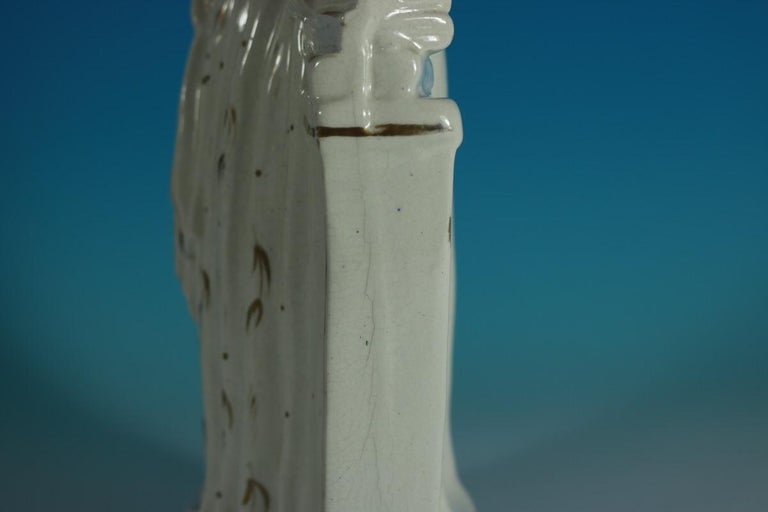 Staffordshire Pottery Miss Florence Nightingale Figure For Sale at 1stDibs