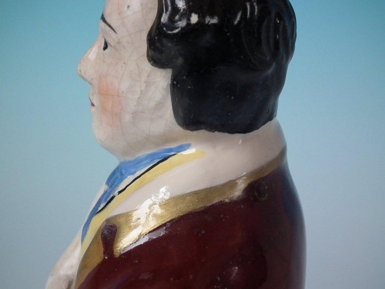 Staffordshire Pottery Richard Oastler Bottle/Flask at 1stDibs