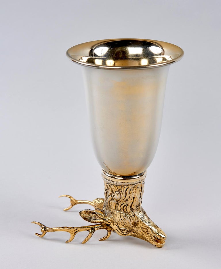 "Stag" Stirrup Cup by Gucci at 1stDibs