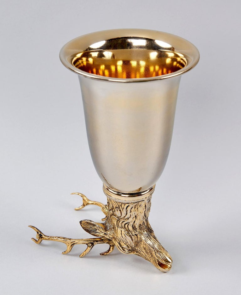 "Stag" Stirrup Cup by Gucci at 1stDibs