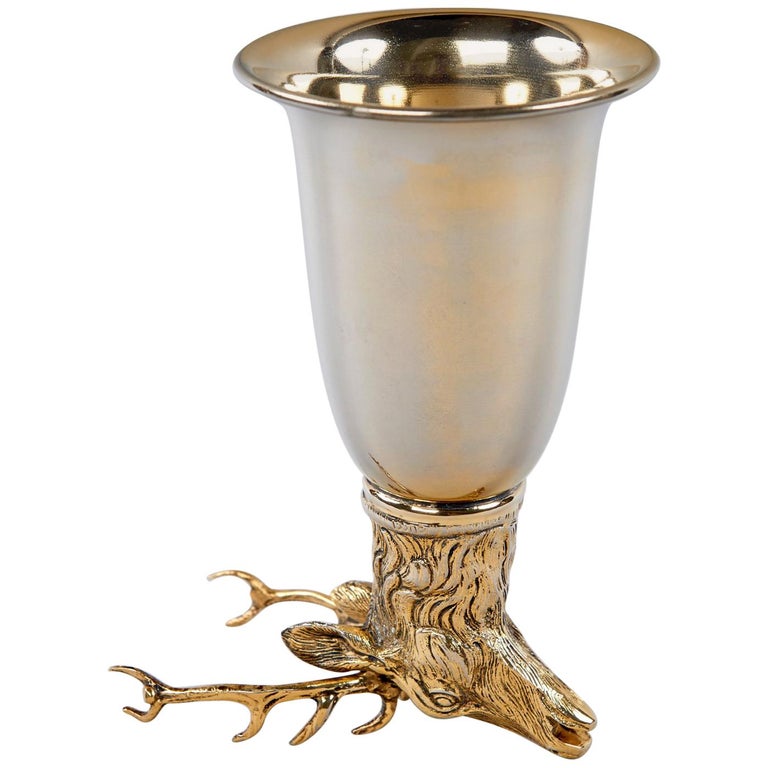 "Stag" Stirrup Cup by Gucci at 1stDibs