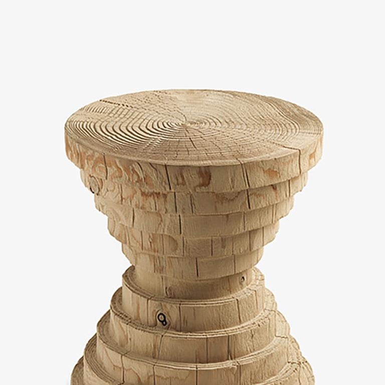 Stages Cedar Stool For Sale at 1stDibs