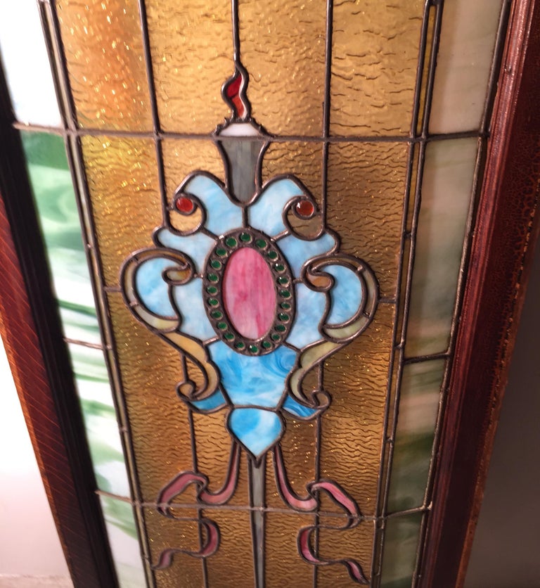 Stained Glass Window, circa 1880 For Sale at 1stDibs