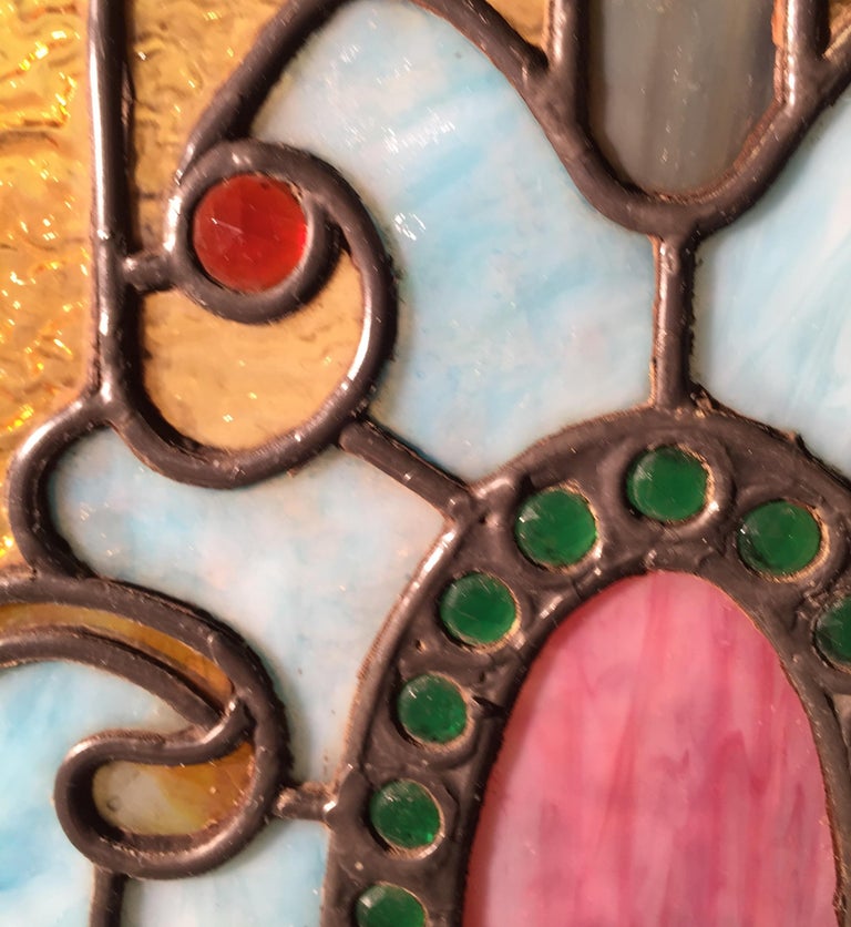 Stained Glass Window, circa 1880 For Sale at 1stDibs