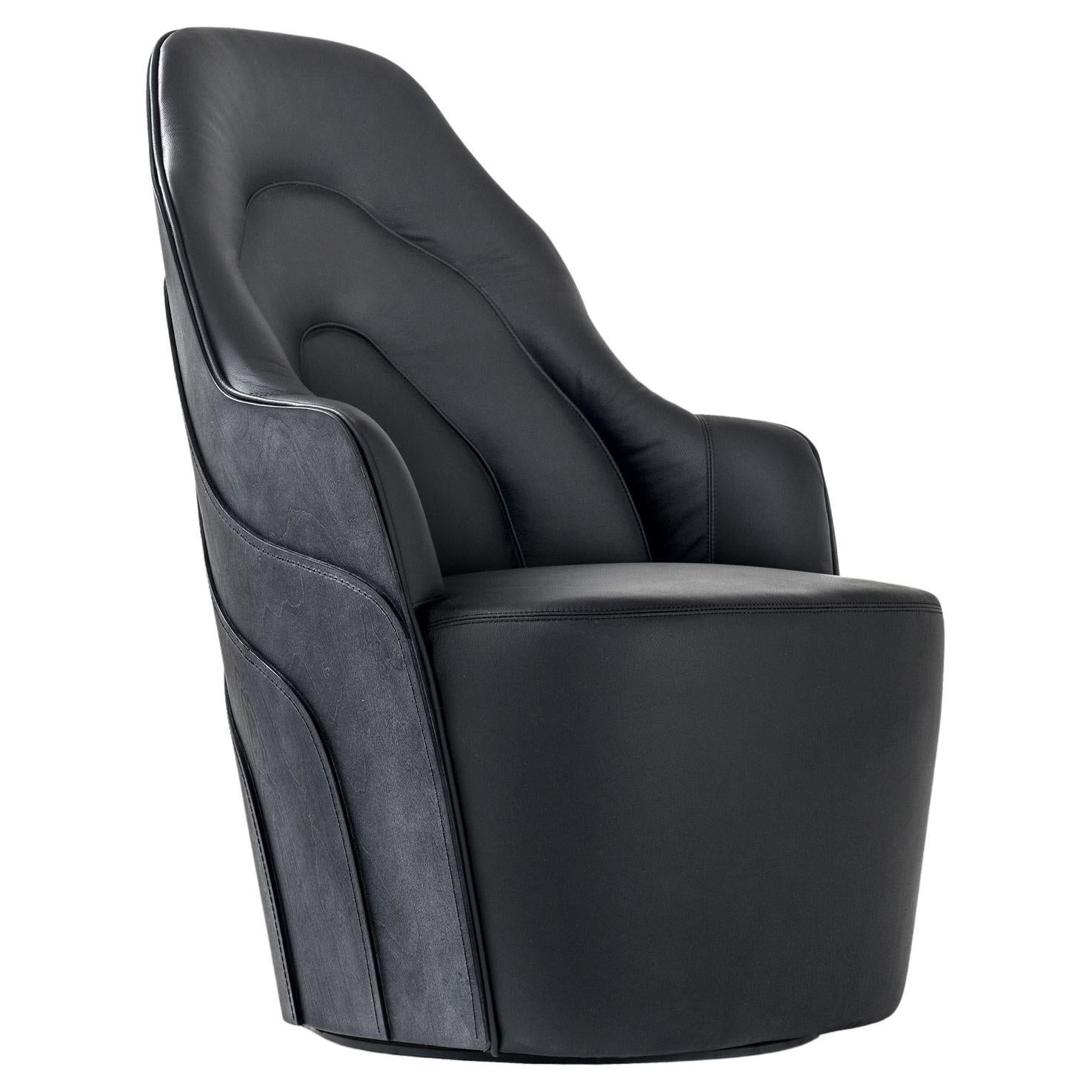Artsy Viginti XX Armchair Stripes Stain and Smooth Velvet by Malabar ...