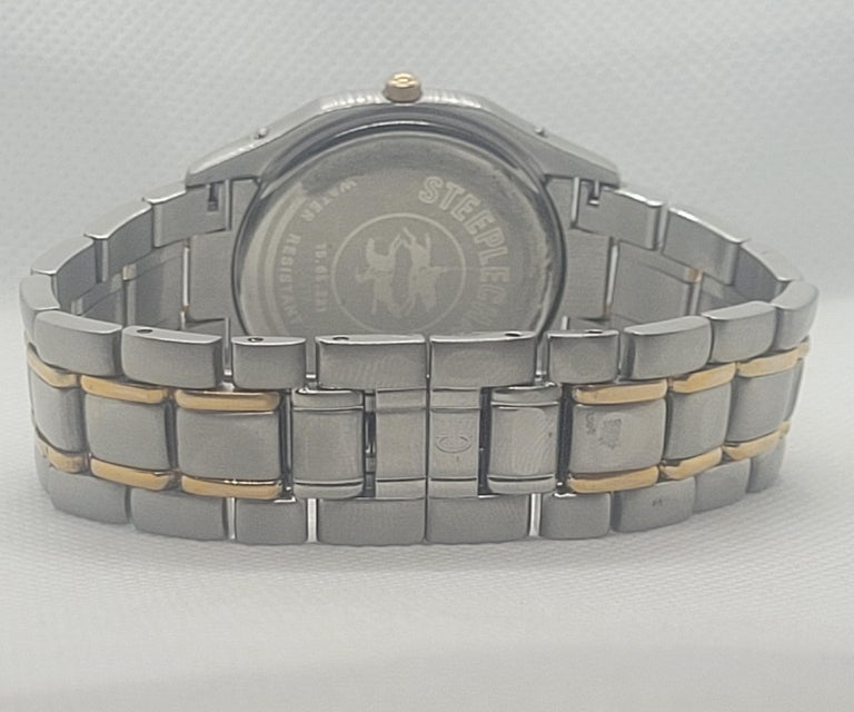 Stainless Steel 18kt Yellow Gold Men's Concord Watch Serviced Warranty ...
