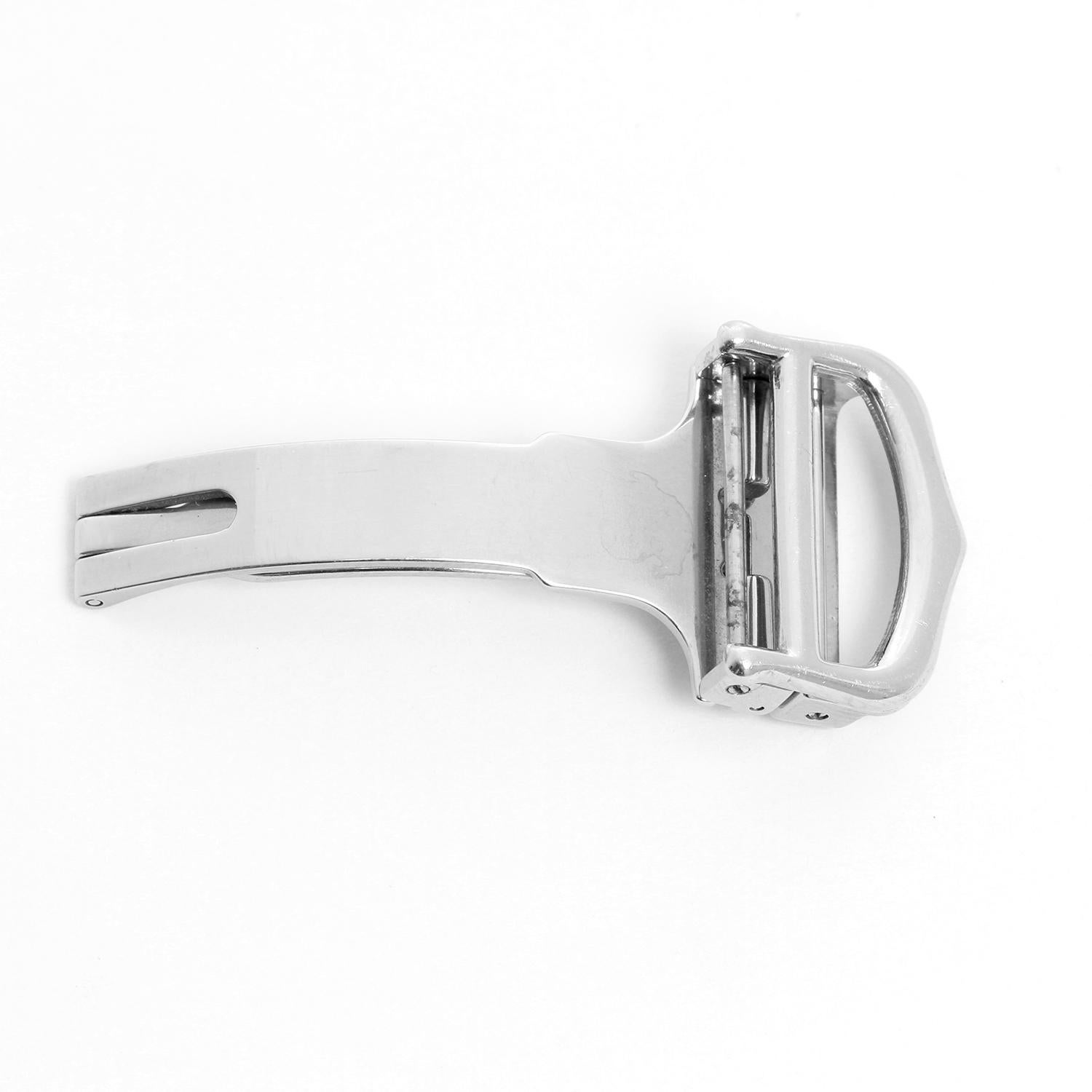 Stainless Steel Cartier Deployant Buckle at 1stDibs | cartier buckle ...