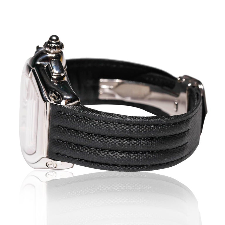 Stainless Steel Cartier Roadster XXL Chronograph Automatic Men's ...
