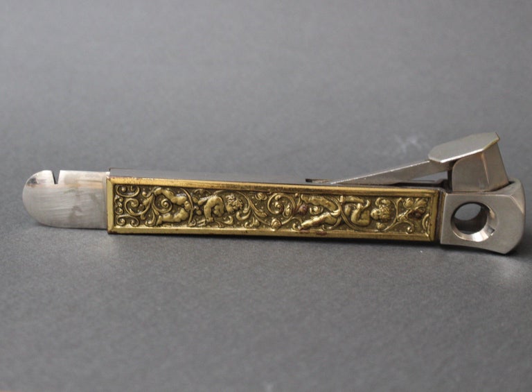 Stainless Steel German Vintage Cigar Cutter from Donatus Solingen ...