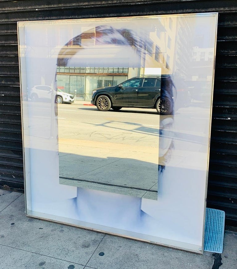 Stainless Steel Mirror by Philippe Starck for SLS Hotel at 1stDibs