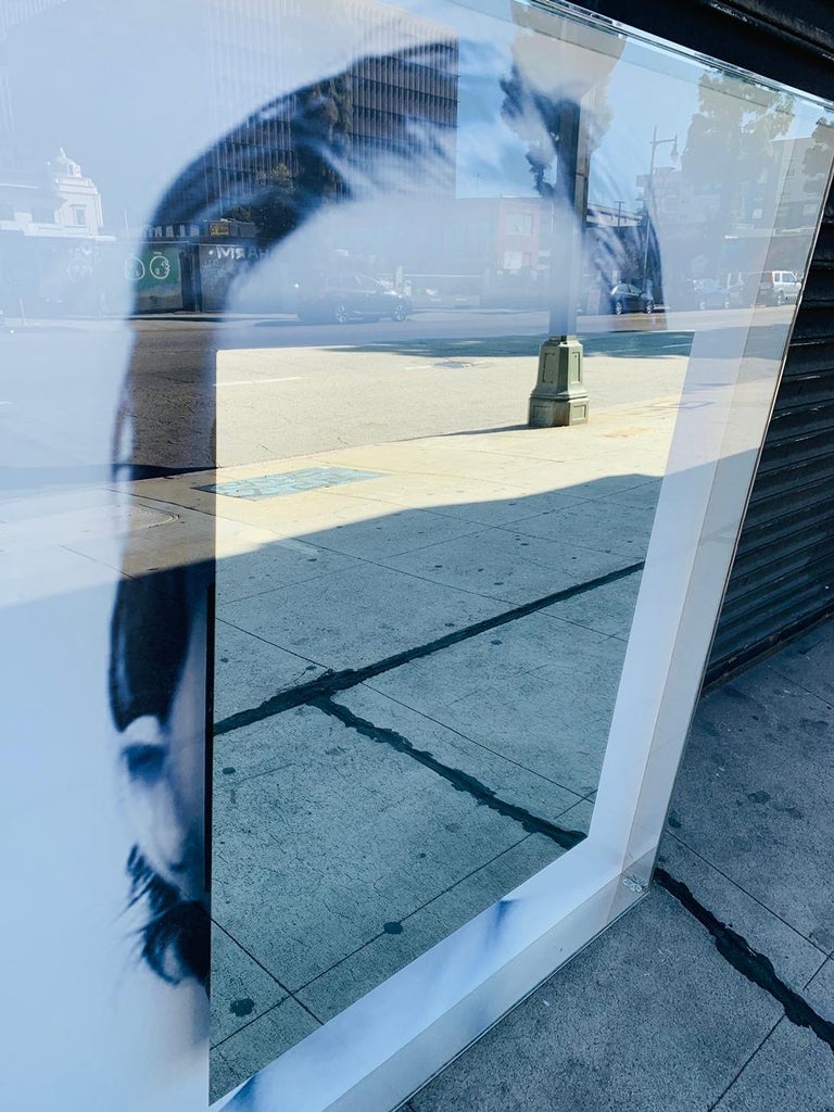 Stainless Steel Mirror by Philippe Starck for SLS Hotel at 1stDibs