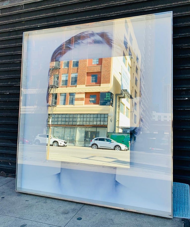 Stainless Steel Mirror by Philippe Starck for SLS Hotel at 1stDibs