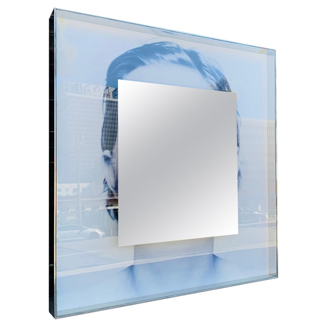 Stainless Steel Mirror by Philippe Starck for SLS Hotel at 1stDibs