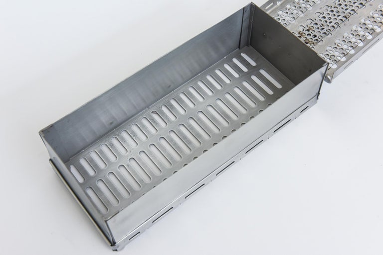 Stanley Szwarc Stainless Steel Rectangular Large Box Vintage For Sale ...