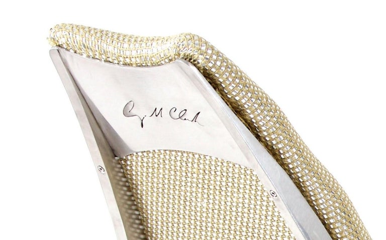 Stainless Steel Rocking Chair with Upholstery Customization For Sale at ...