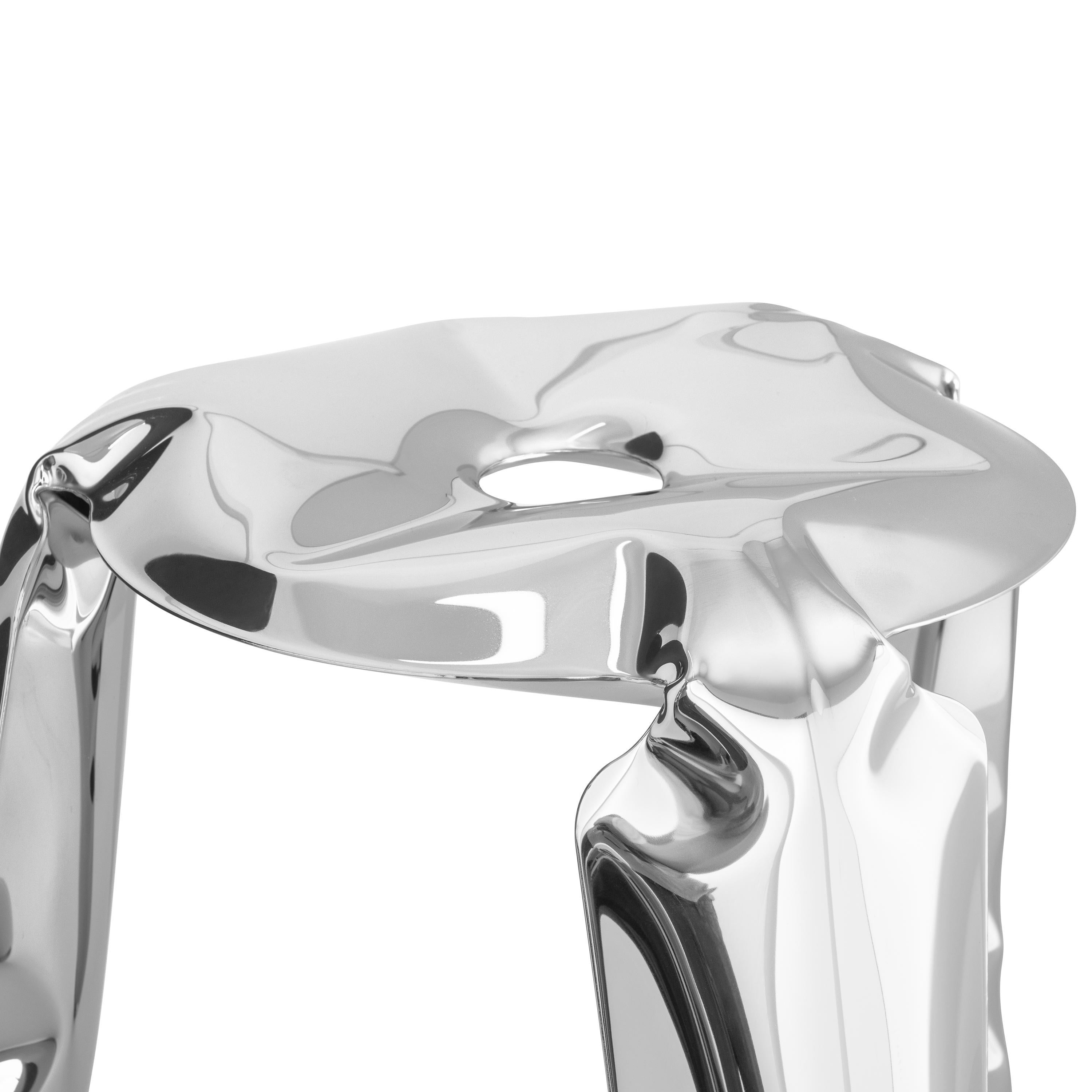 Stainless Steel Standard Plopp Stool by Zieta at 1stDibs