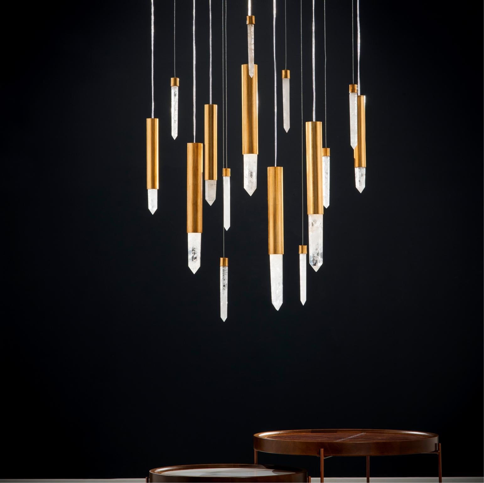Stalacta Chandelier Lamp For Sale at 1stDibs