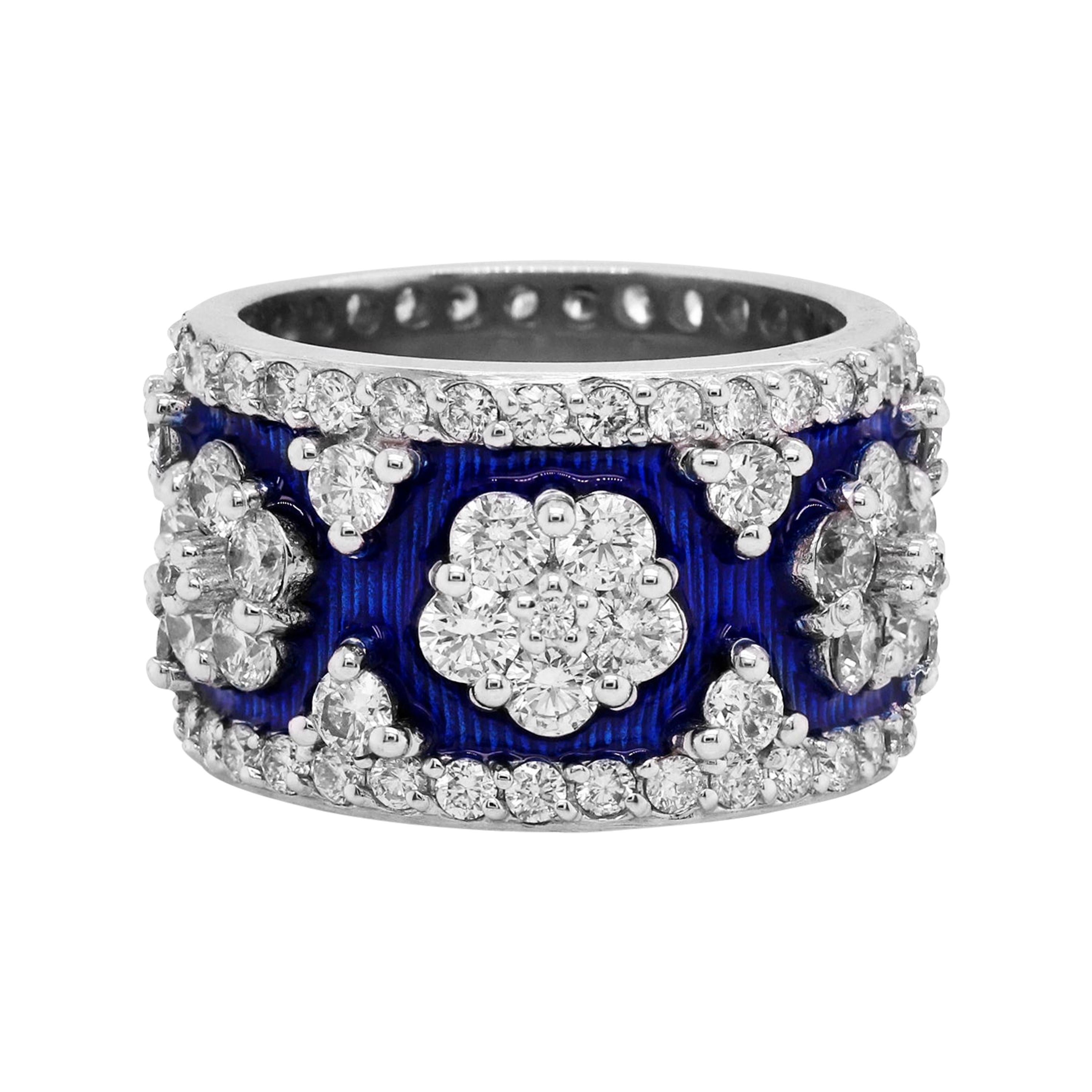 Stambolian Yellow Gold and Diamond Cigar Band Ring at 1stDibs | gold ...