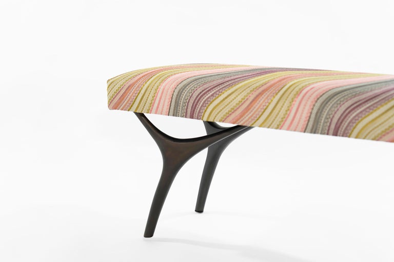 Stamford Modern's Crescent Bench in Bronze For Sale at 1stDibs