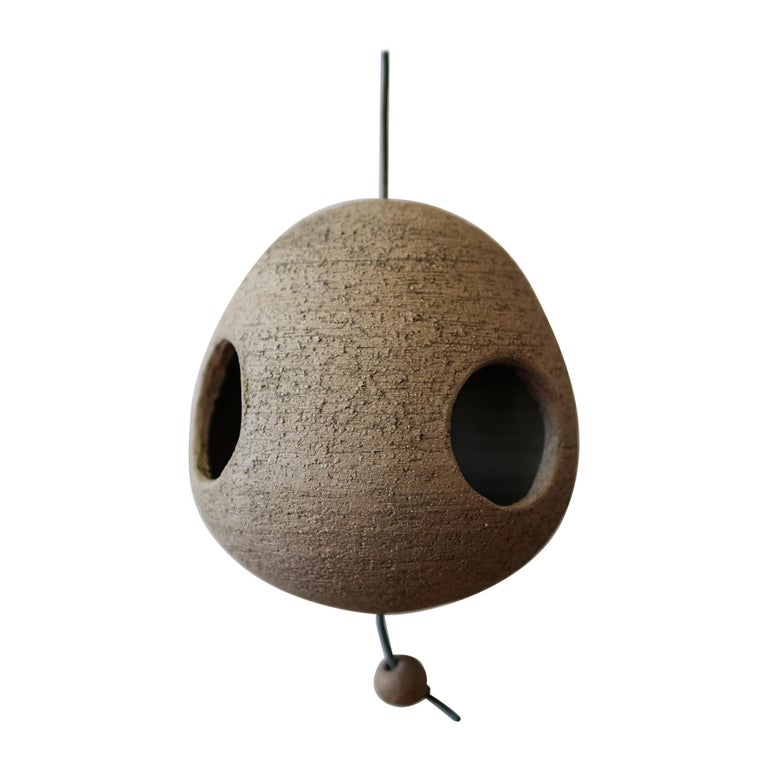 Stan Bitters Ceramic Birdhouse 1970s at 1stDibs