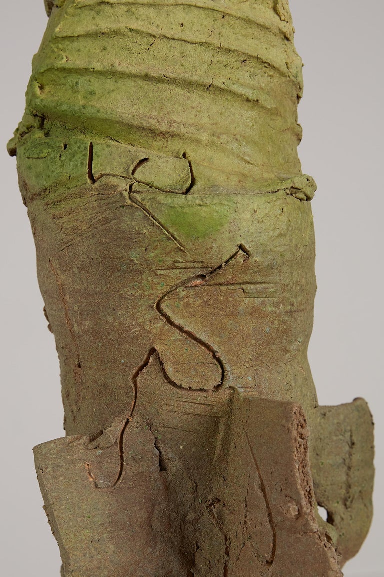 Stan Bitters Ceramic Sculpture For Sale at 1stDibs