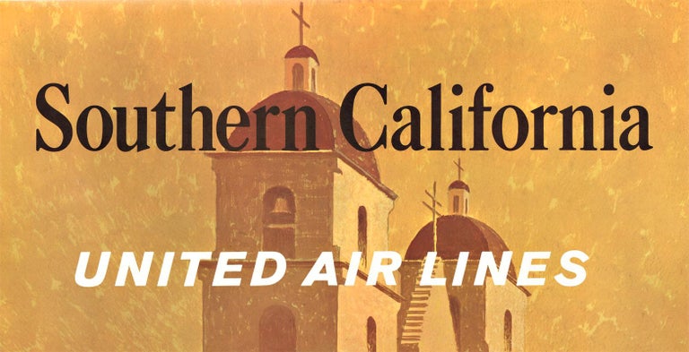Stan Galli - Original Southern California United Airlines vintage ...