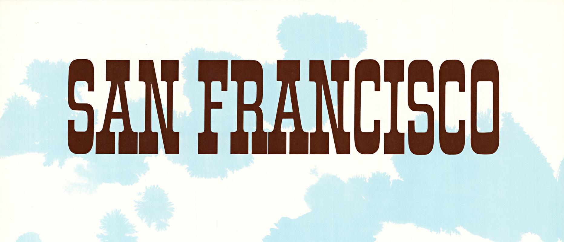 Stan Galli - San Francisco United Air Lines original vintage travel ...