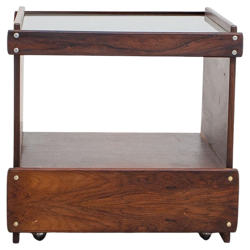 Mid-Century Modern Vintage TV Table or Sideboard, Wood, Poland, 1960 ...
