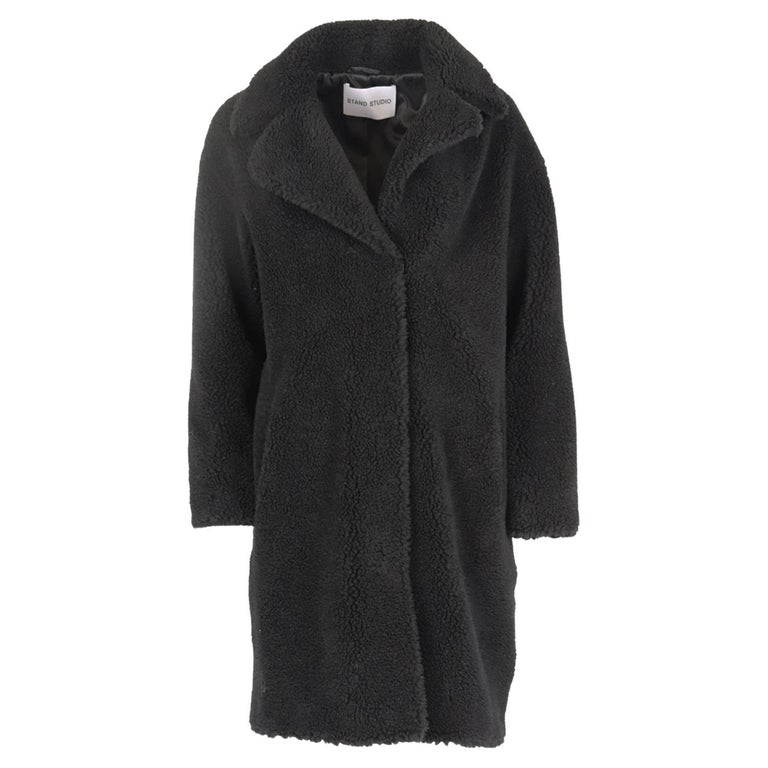 Stand Studio Faux Shearling Coat Fr 36 Uk 8 For Sale at 1stDibs