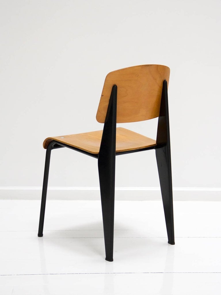 Standard Chair by Jean Prouve, Model Métropole No. 305, circa 1950 ...