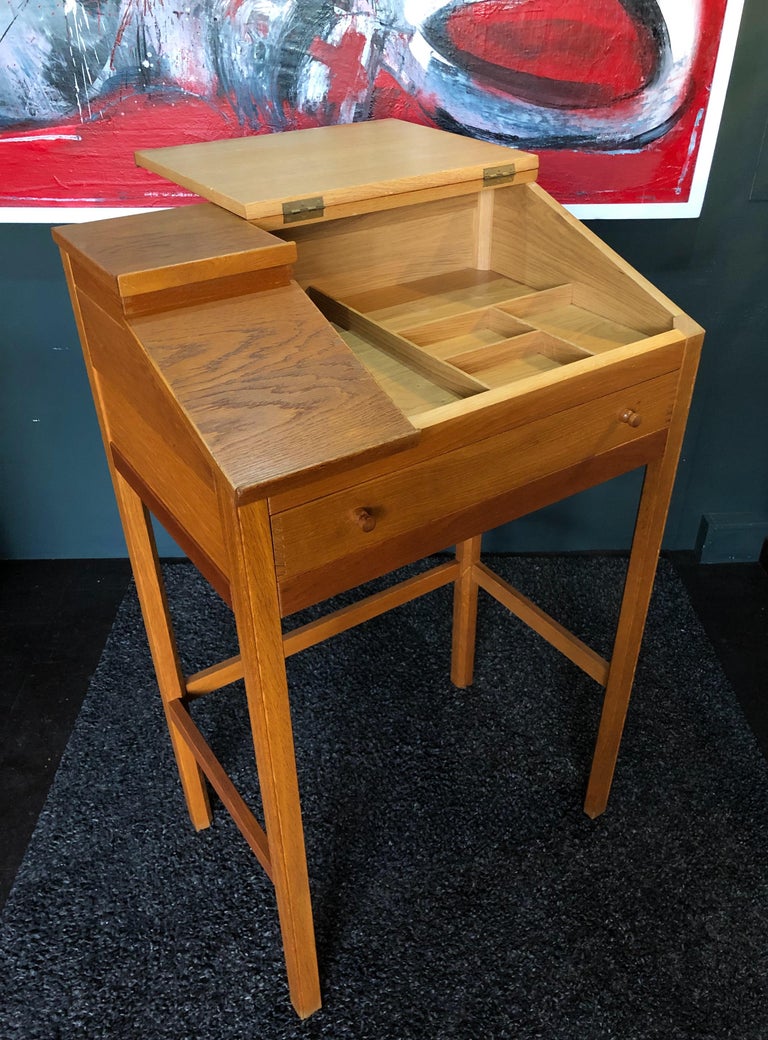 Standing Lectern Writing Desk by Andreas Hansen, Denmark at 1stDibs