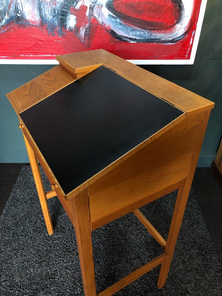 Standing Lectern Writing Desk by Andreas Hansen, Denmark at 1stDibs