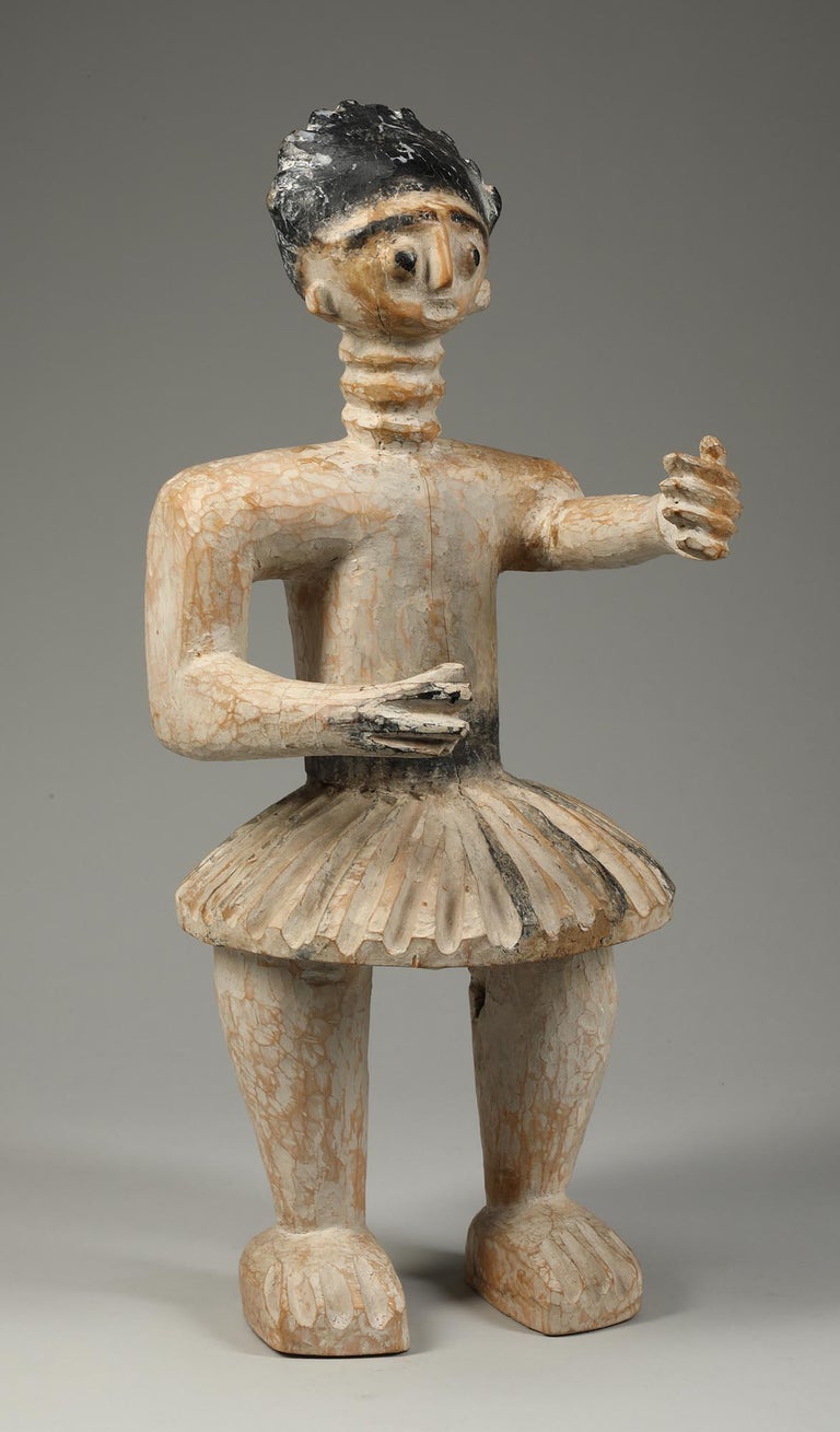 Standing Male Dancer, Fante Drum Attendant with Arm Out, Ghana, Early ...