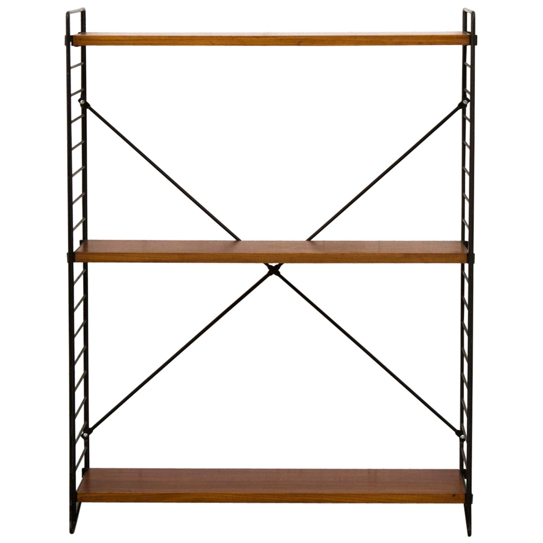 Dutch Modernist Stick Bookshelf at 1stDibs