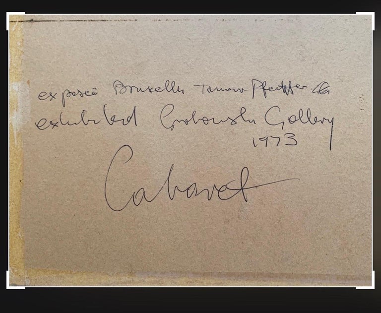 Stanislaw Frenkiel (1918-2001) Original Painting “Cabaret” 1973 ...