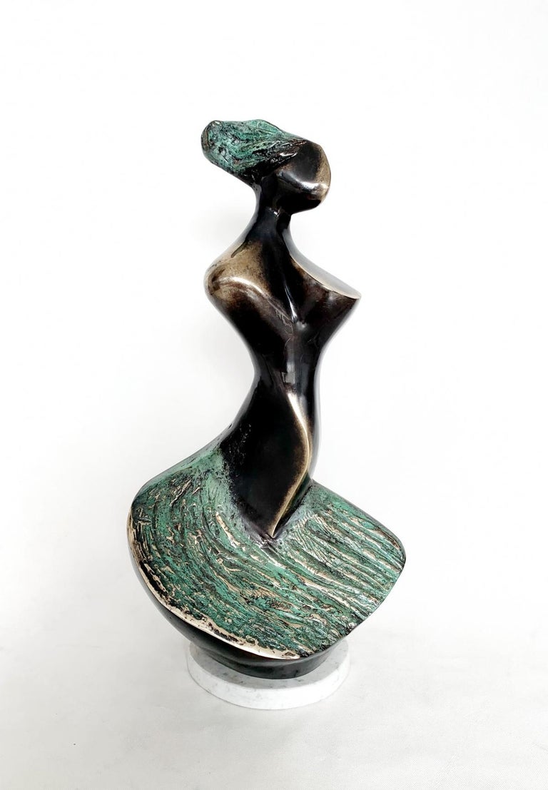 Stanisław Wysocki - Venus - Contemporary bronze sculpture, Abstract and ...