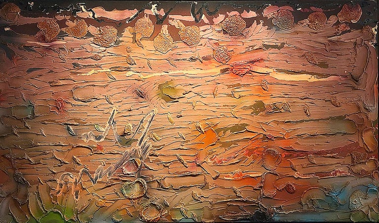 Stanley Boxer - Mixed media, oil painting, Stanley Boxer ...