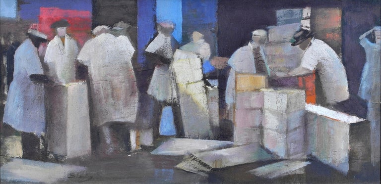 Stanley Simmonds - Billingsgate Porters - Mid 20th Century London ...