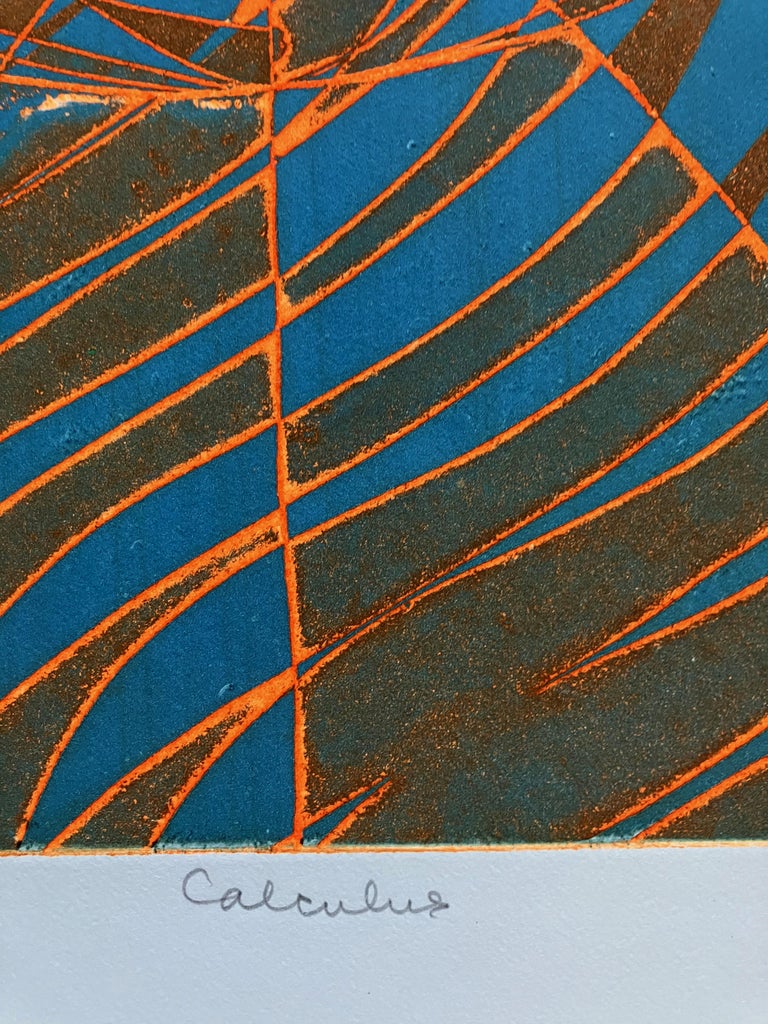 Stanley William Hayter - Calculus - Color Viscosity Etching For Sale at ...