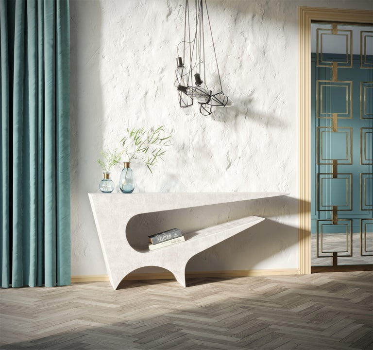 Star Axis Console in Polished Concrete by Neal Aronowitz Design For ...