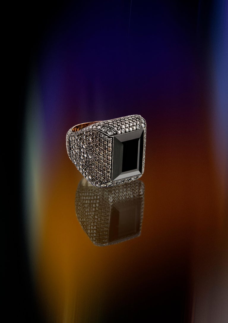 Star Dark Ring For Sale at 1stDibs