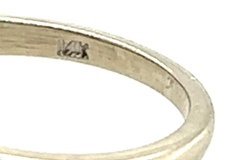 Star Diamond Engagement Ring .33ct Laser Cut Star Handmade 14k White ...